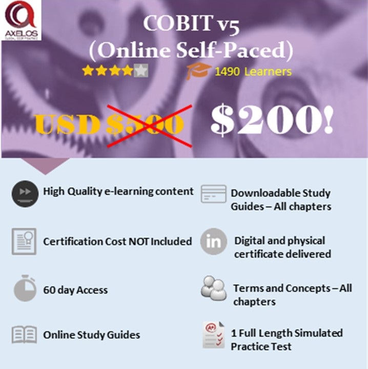 COBIT Foundation - iCertify Training COBIT Foundation - iCertify Training